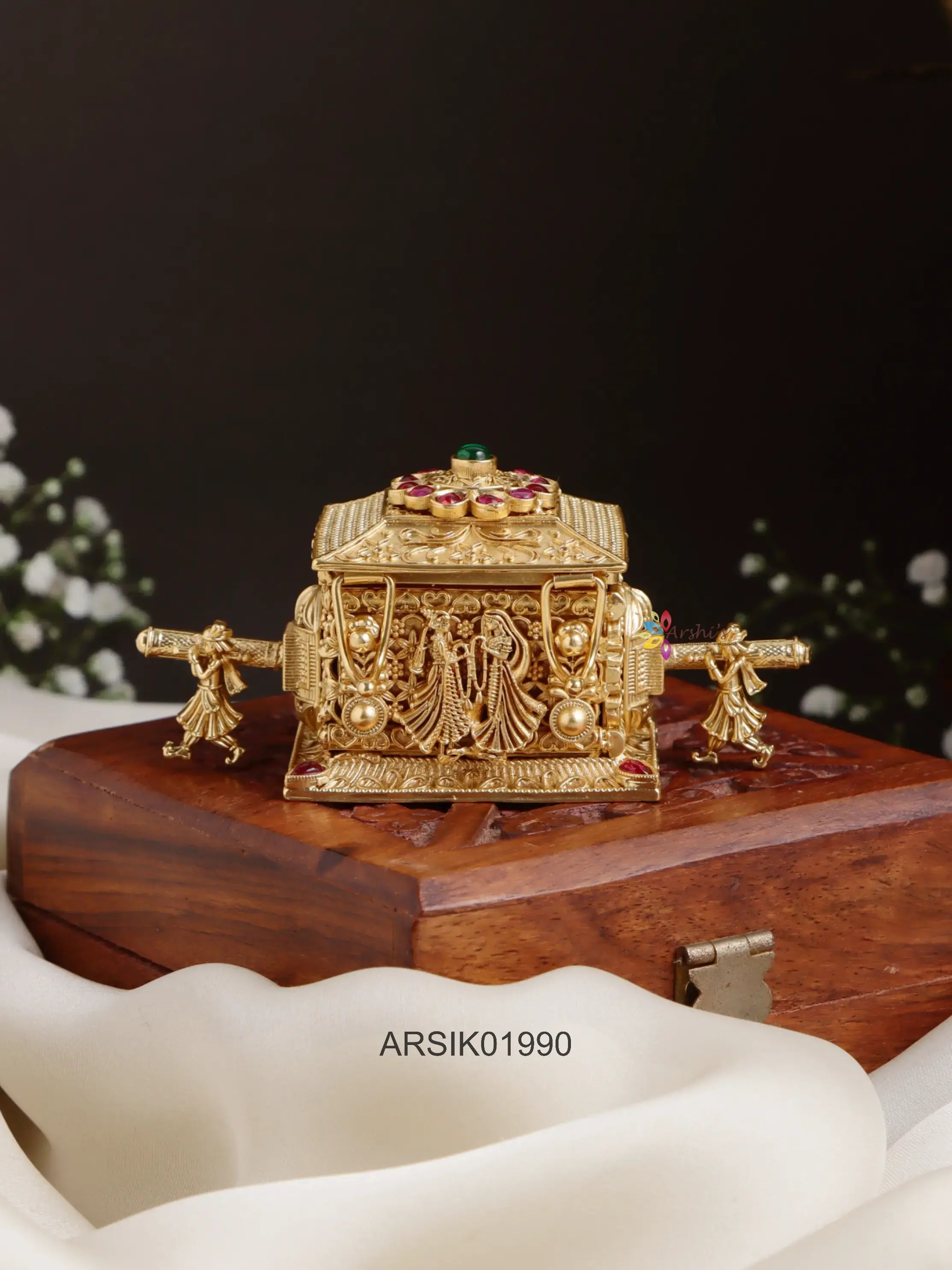 Palanquin Design Kumkum Box – Arshis